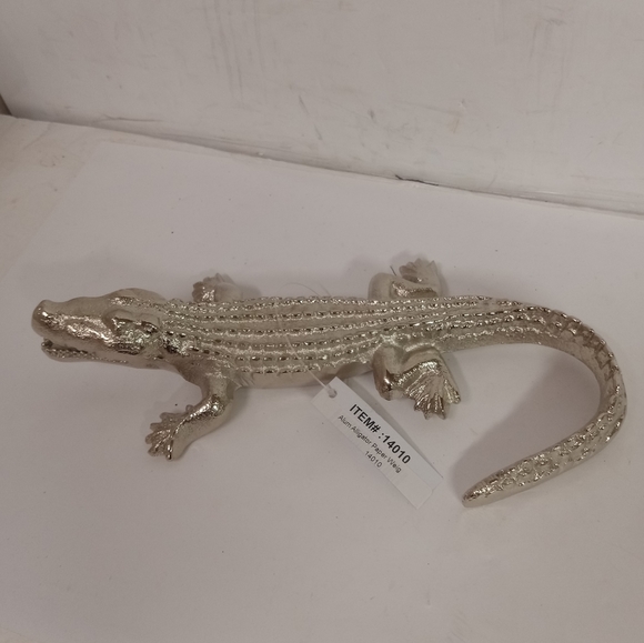 unbranded | Accents | New Alligator Crocodile Aluminum Paperweight Pen ...